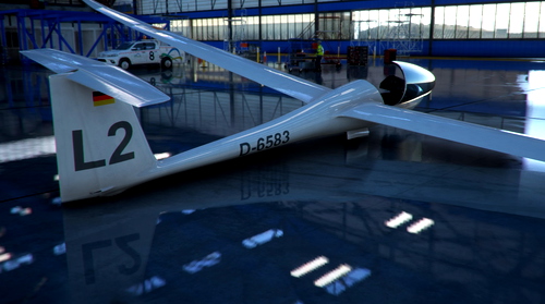 Discus 2C Free livery D-6538 » Microsoft Flight Simulator
