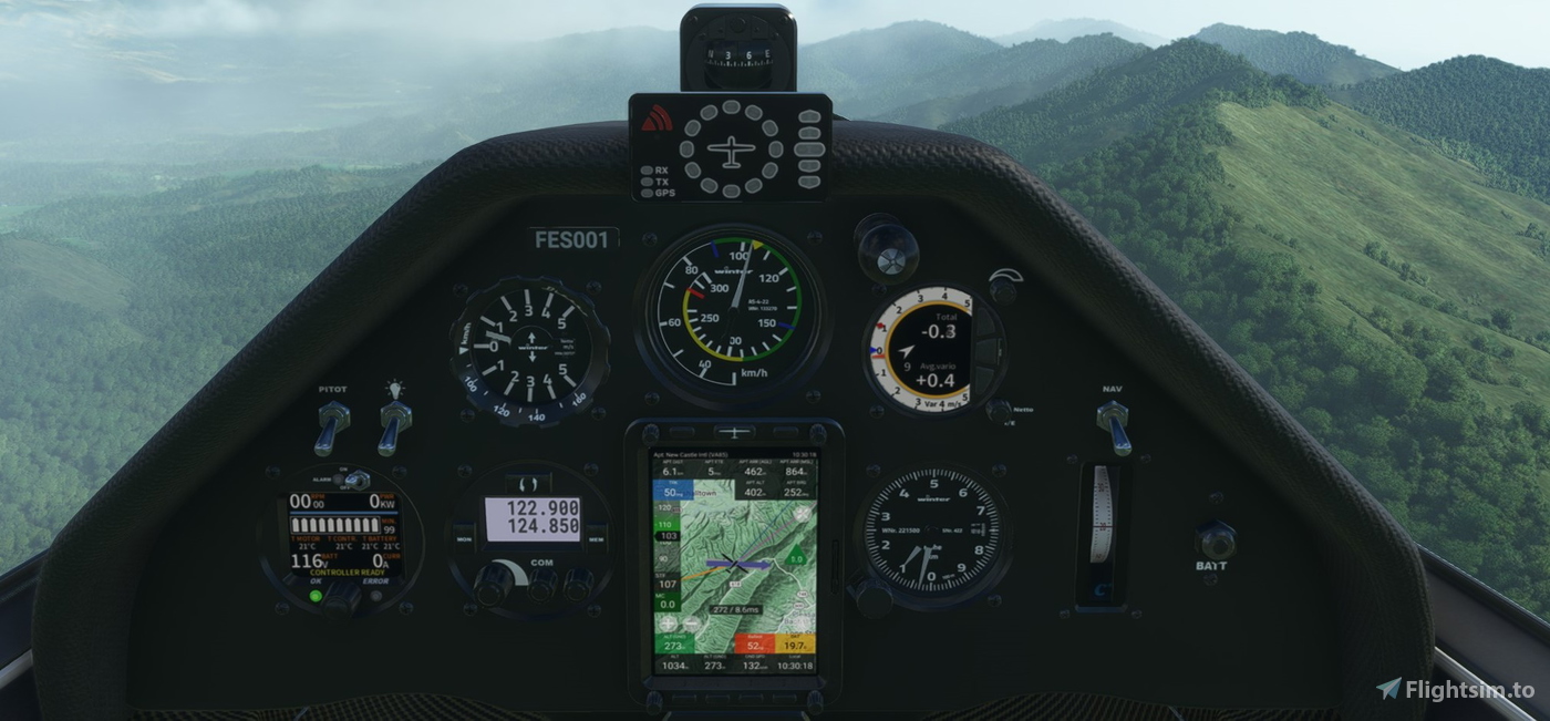Discus 2c - LXN Nav Replacement for Microsoft Flight Simulator | MSFS