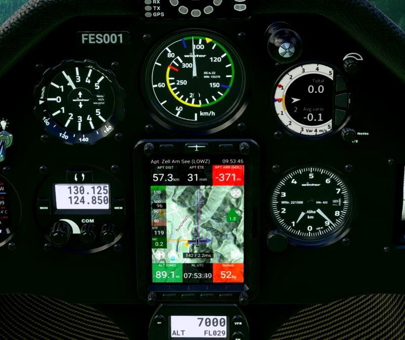 Discus 2c - LXN Nav Replacement for Microsoft Flight Simulator | MSFS
