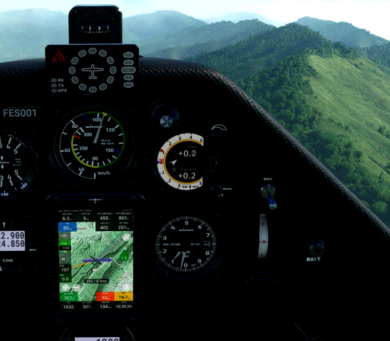 Discus 2c - LXN Nav Replacement for Microsoft Flight Simulator | MSFS