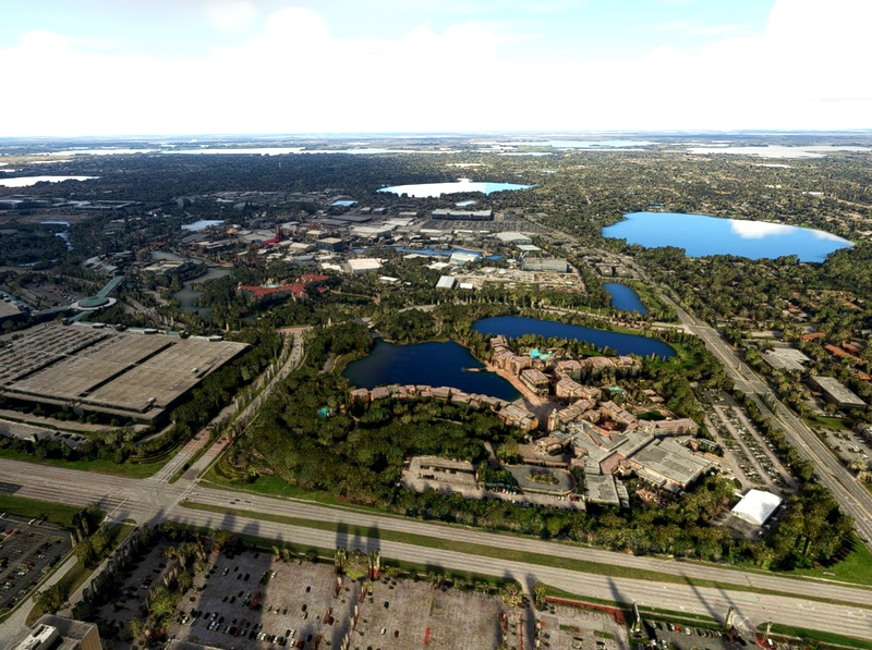 Disney World Area Tour for Microsoft Flight Simulator | MSFS