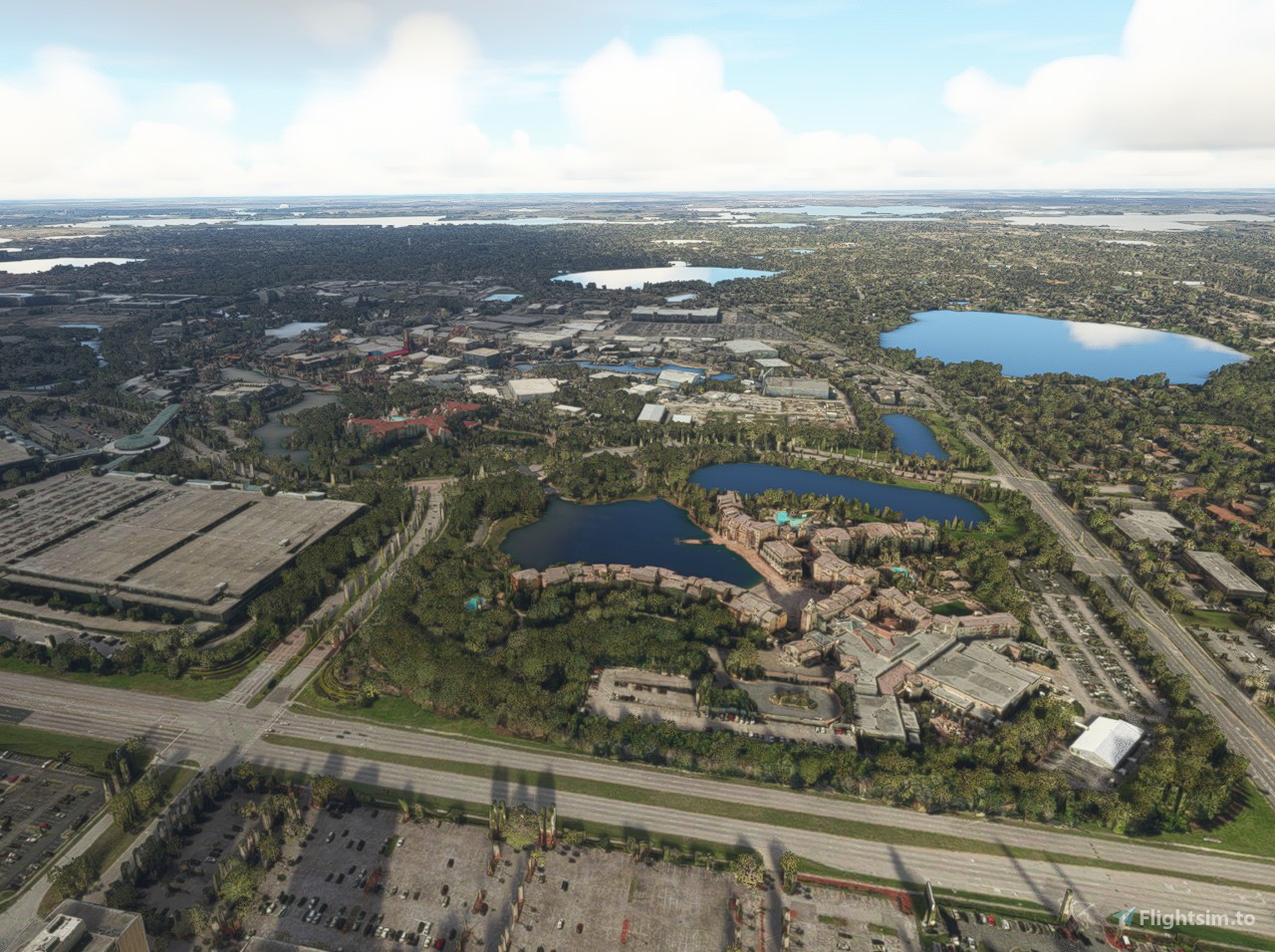 Disney World Area Tour for Microsoft Flight Simulator | MSFS