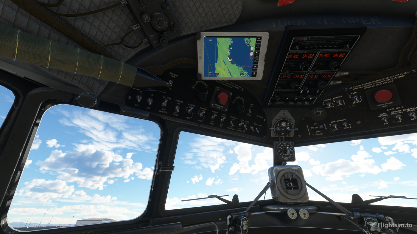 Douglas DC-3 Avionics Tablet Mod for Microsoft Flight Simulator | MSFS