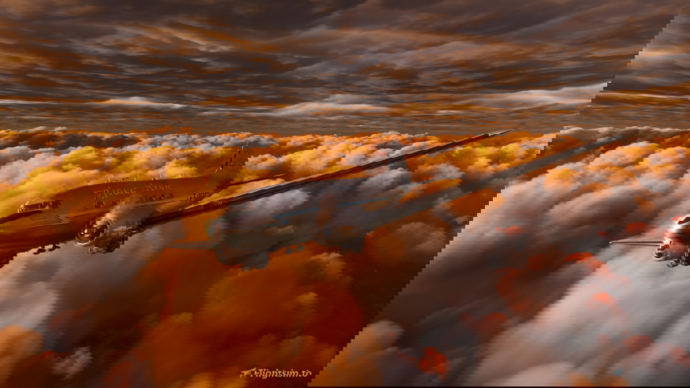 Douglas DC-3 | Aigle Azur F-BEFD for Microsoft Flight Simulator | MSFS