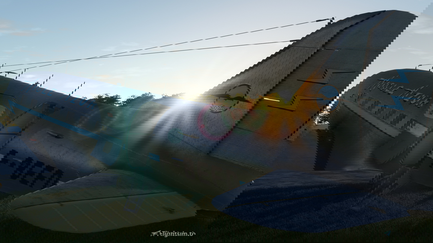 Douglas DC-3 | Aigle Azur F-BEFD for Microsoft Flight Simulator | MSFS