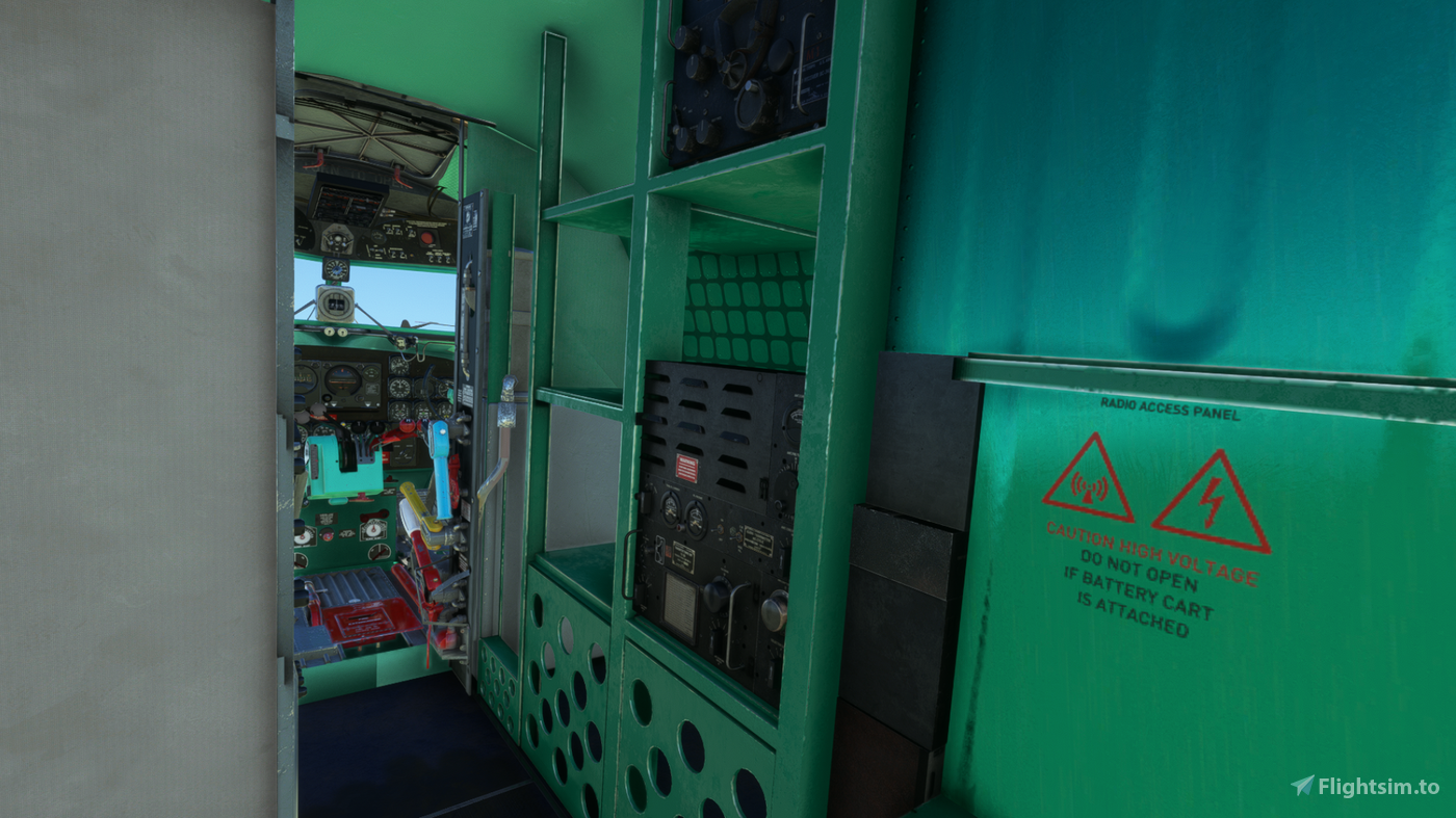 Douglas DC-3 Buffalo Airways w/ cockpit textures (C-GJKM) for Microsoft ...