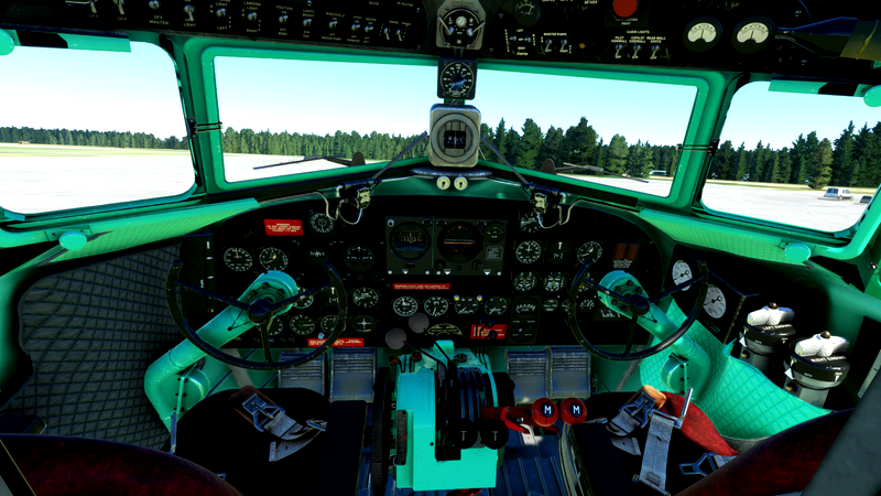 Douglas DC-3 Buffalo Airways w/ cockpit textures (C-GJKM) for Microsoft ...