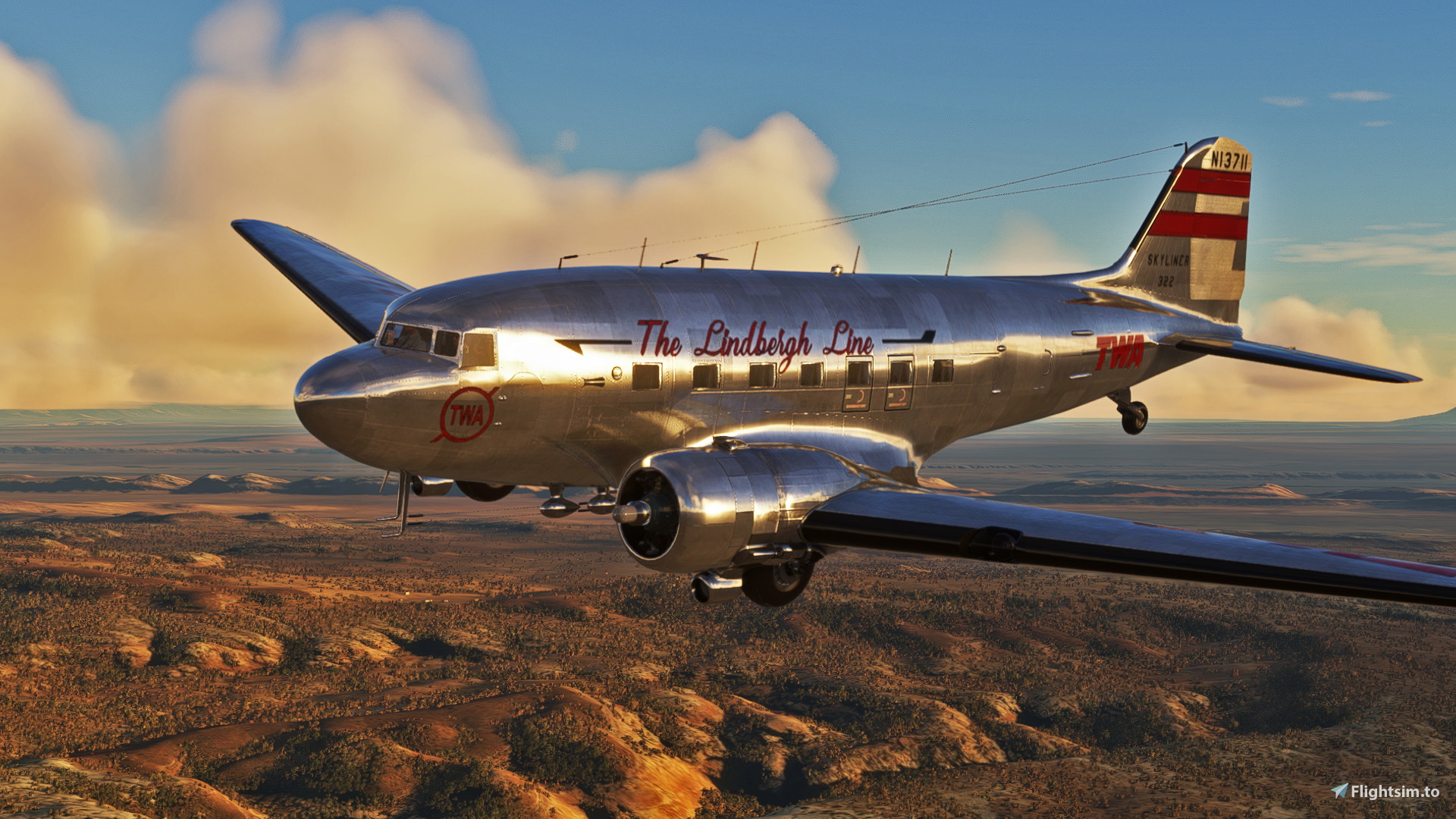 Douglas DC-3 - TWA DC-2 - MSFS Add-on - Flightsim.to