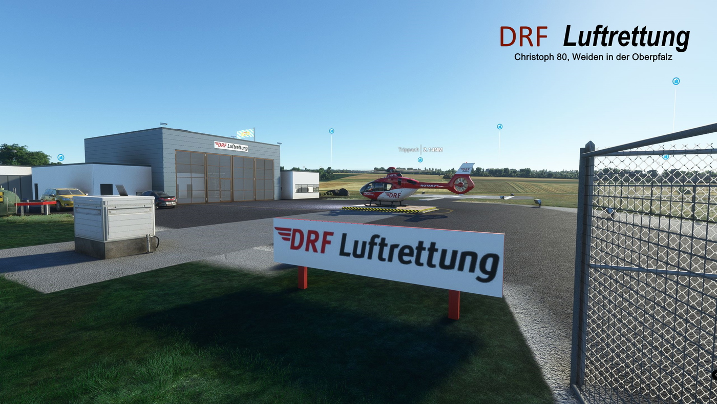 DRF Luftrettung, Christoph 80, Weiden in der Oberpfalz V1.2 for ...