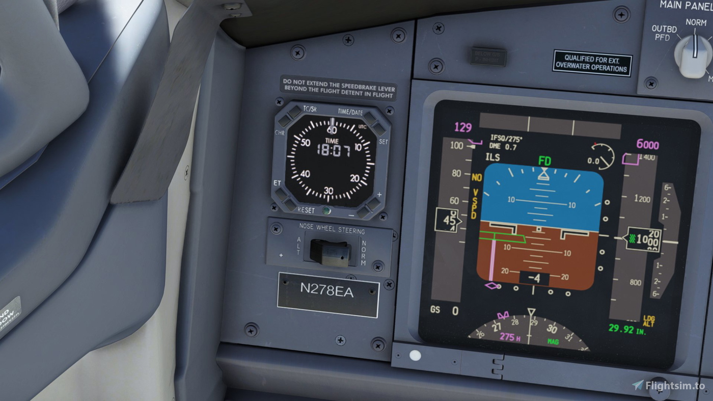 PMDG 737-700 w/ cabin Eastern Air Lines - Florida Panthers (N278EA) for ...