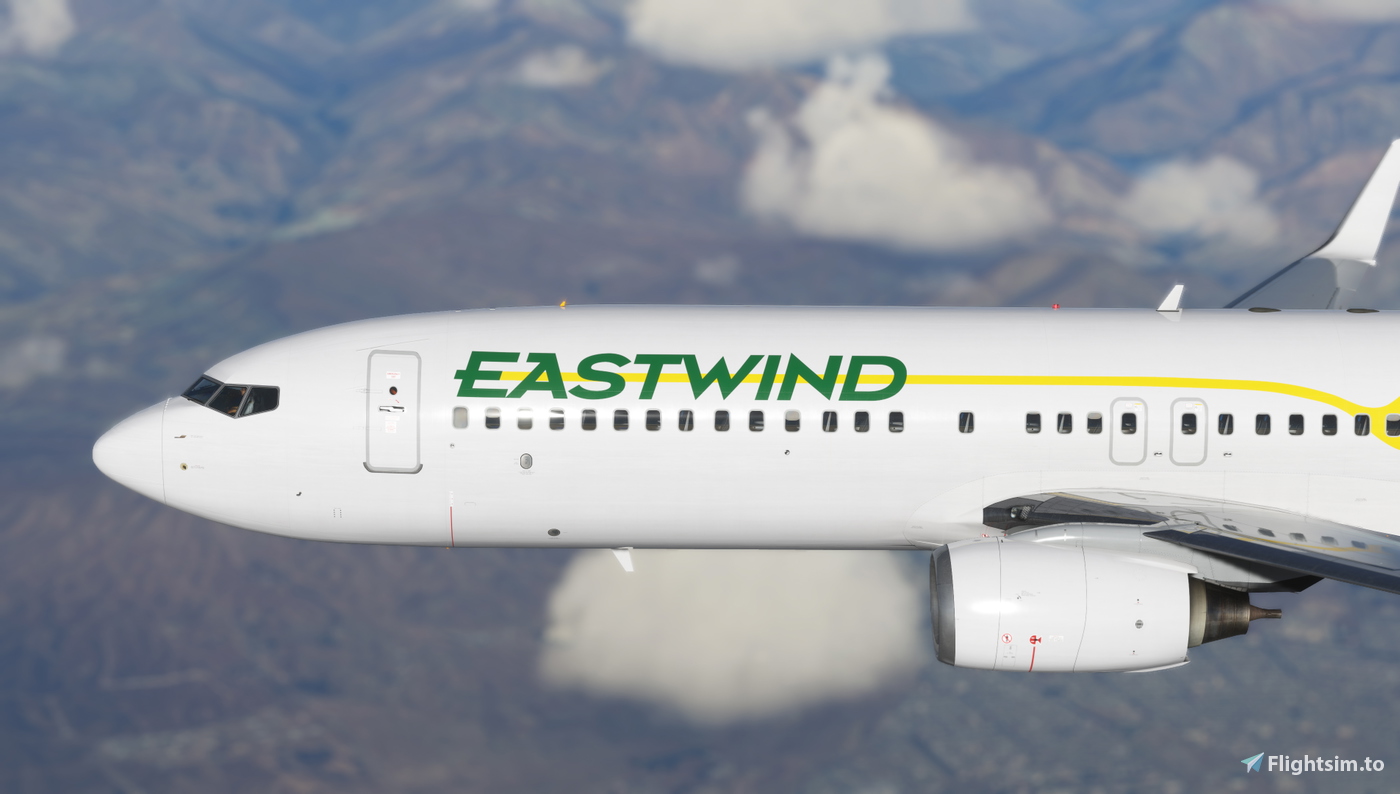 Eastwind Airlines (N700EW) PMDG 737-800 - 8K のために Microsoft Flight ...