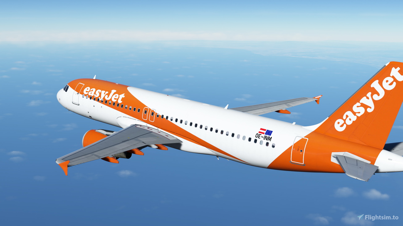 easyJet europe OE-INM with Cabin - Fenix A320 8K for Microsoft Flight ...