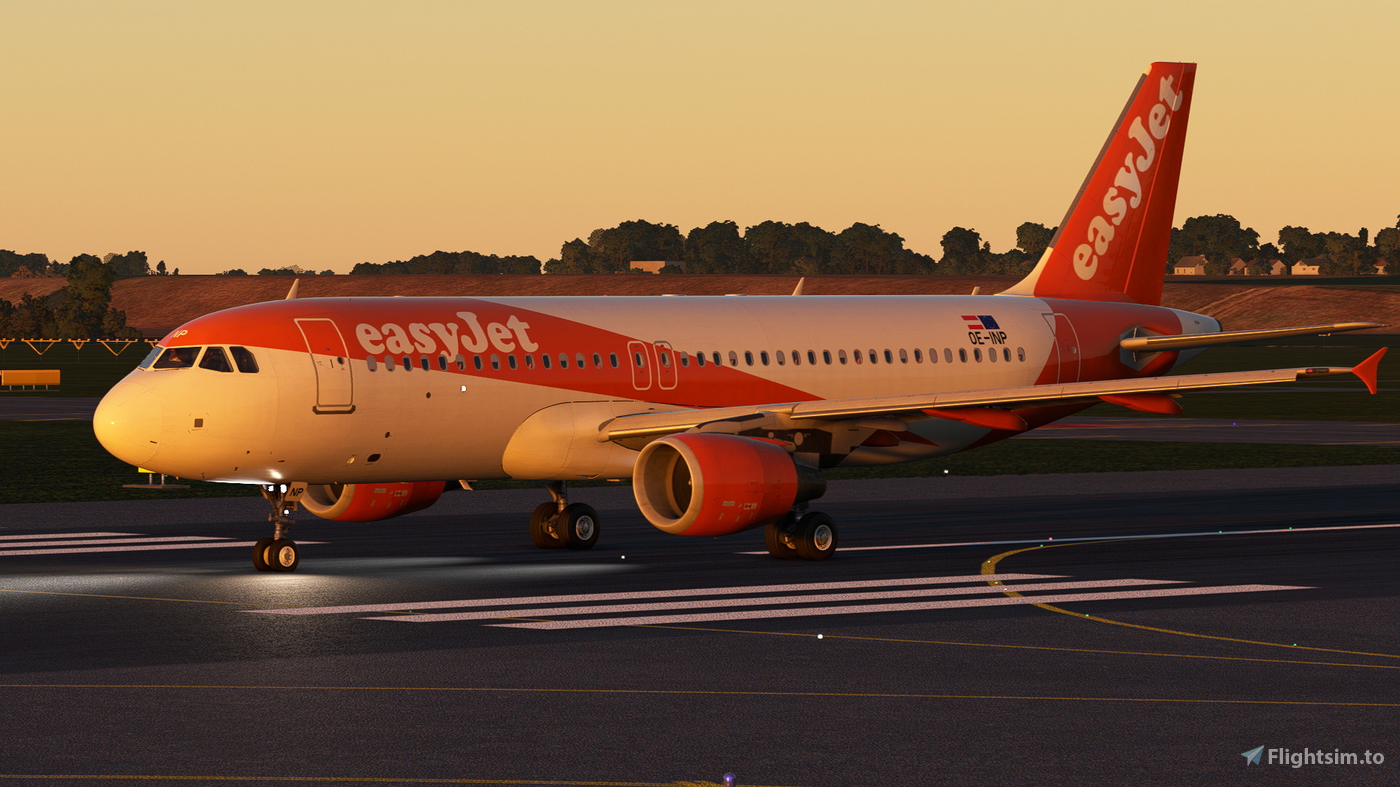 easyJet europe OE-INP with Cabin - Fenix A320 8K for Microsoft Flight ...
