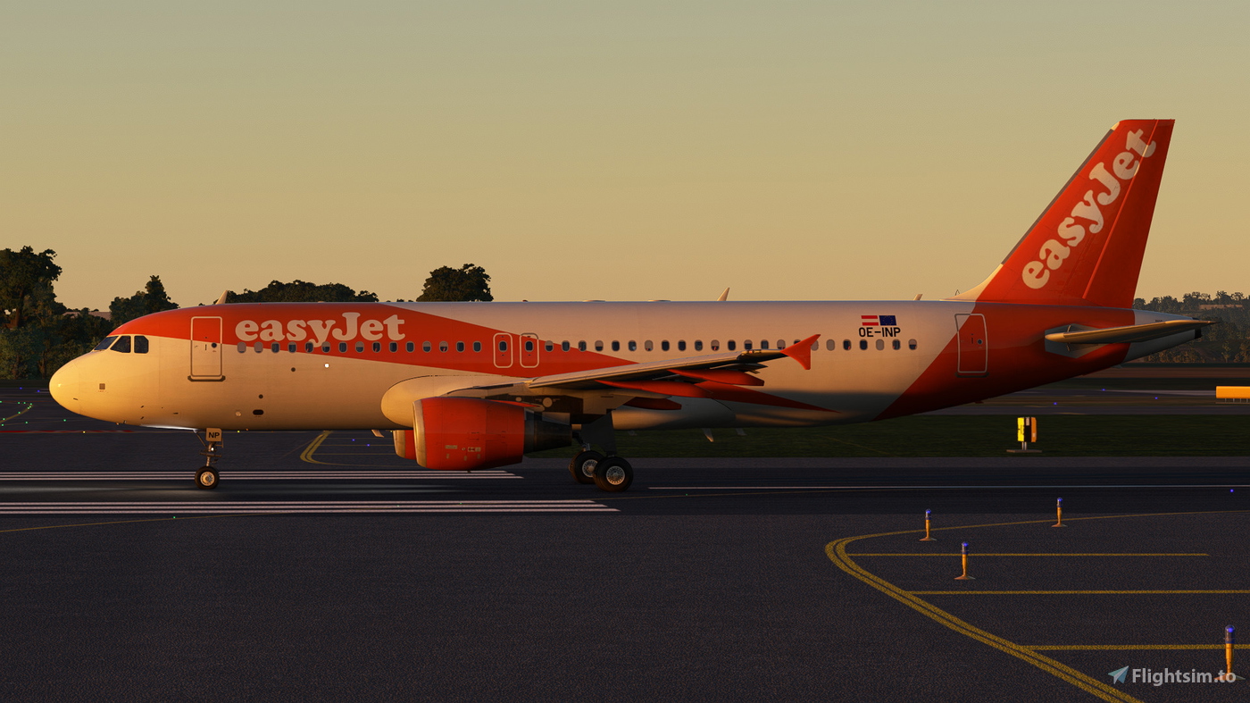 easyJet europe OE-INP with Cabin - Fenix A320 8K for Microsoft Flight ...