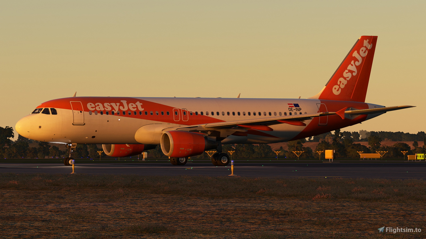easyJet europe OE-INP with Cabin - Fenix A320 8K for Microsoft Flight ...