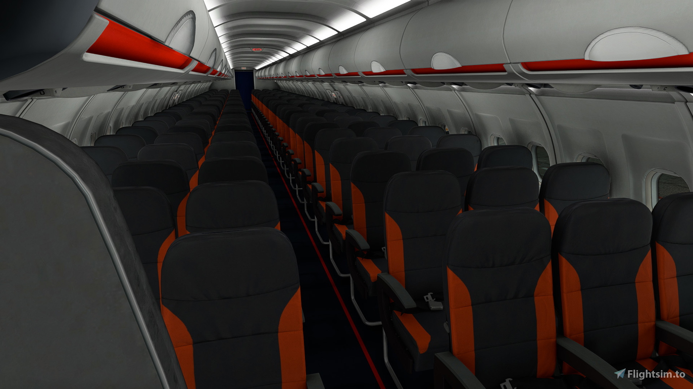 easyJet europe OE-INP with Cabin - Fenix A320 8K for Microsoft Flight ...