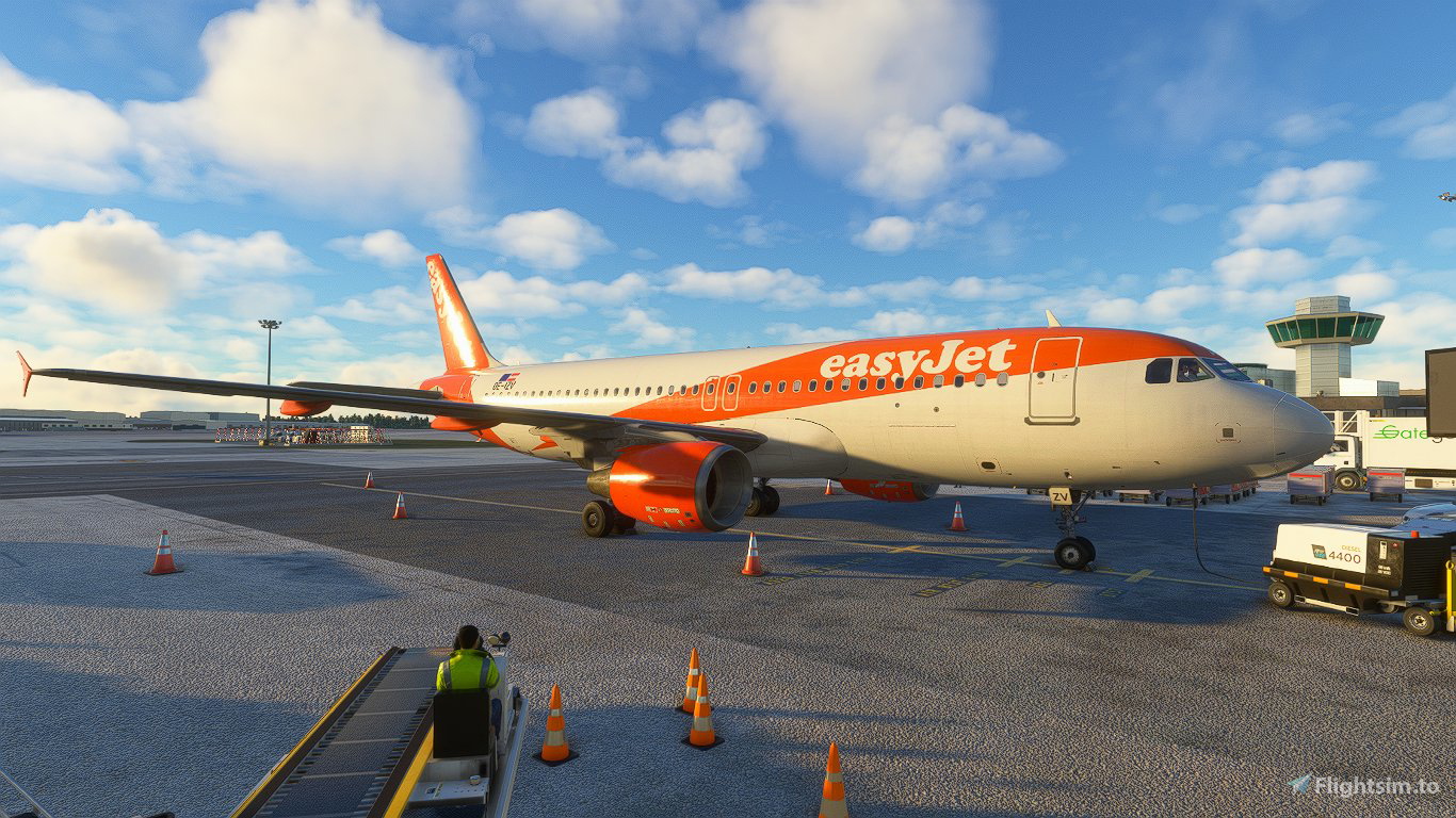 Easyjet Europe - OE-IZV, 4K Resolution pour Microsoft Flight Simulator ...