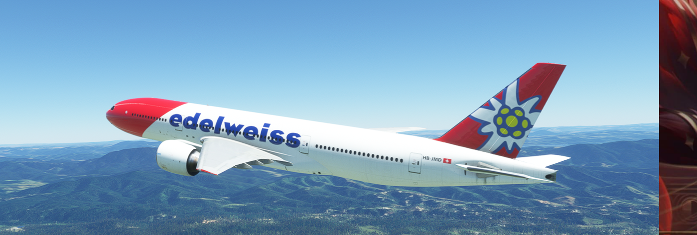 EDELWEISS 777-200 for Microsoft Flight Simulator | MSFS