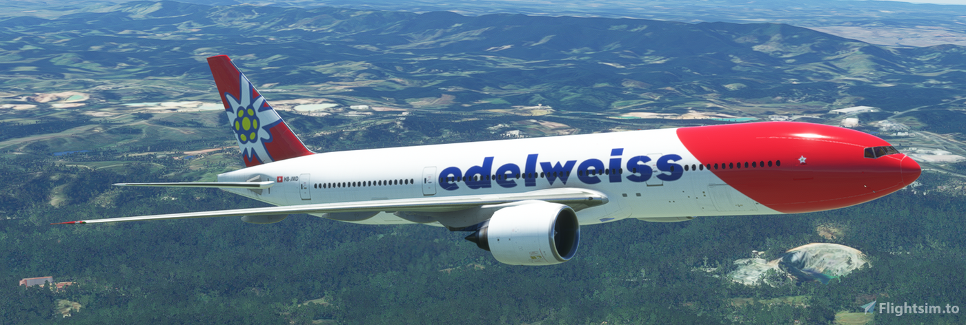 EDELWEISS 777-200 für Microsoft Flight Simulator | MSFS