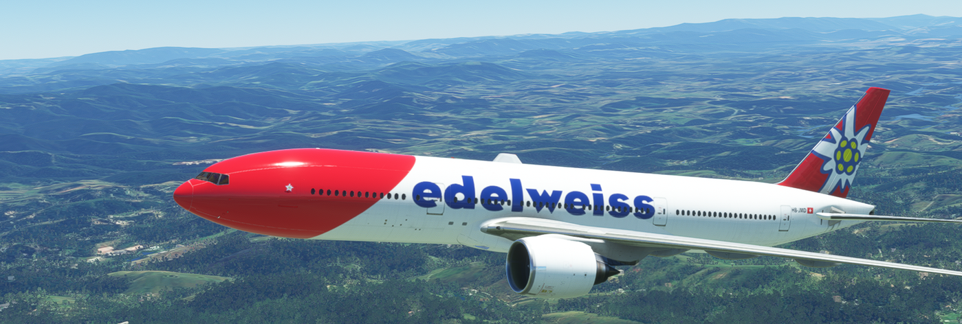 EDELWEISS 777-200 for Microsoft Flight Simulator | MSFS