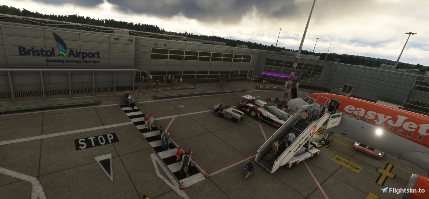 EGGD PilotPlus Bristol GSX Profile for Microsoft Flight Simulator | MSFS