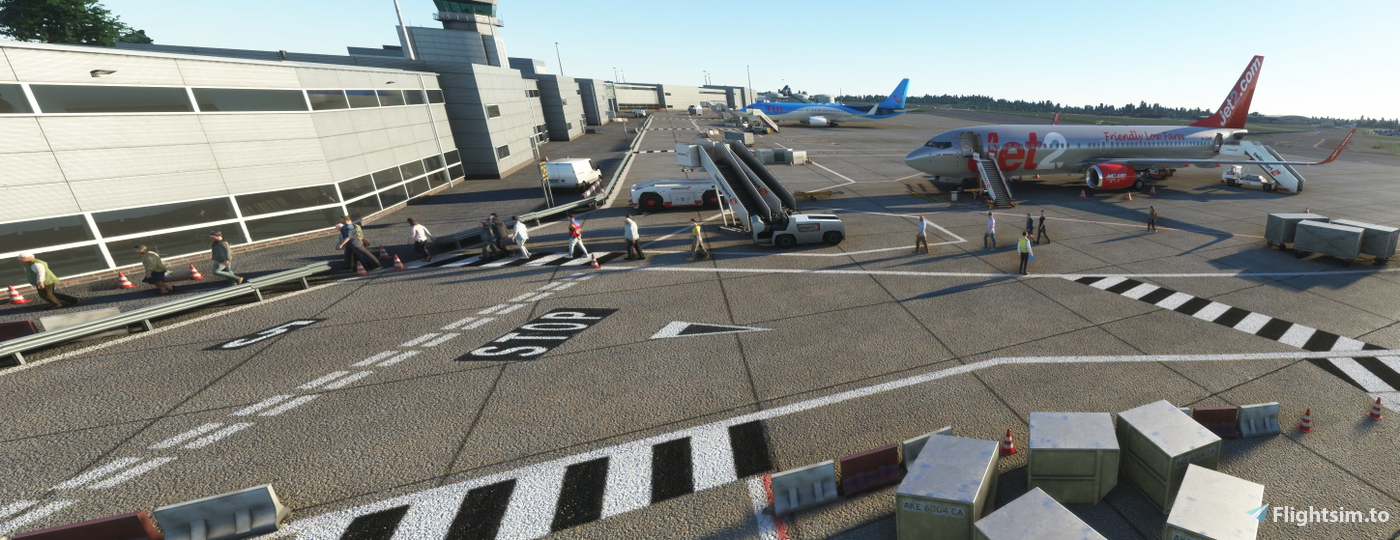 EGGD PilotPlus Bristol GSX Profile for Microsoft Flight Simulator | MSFS