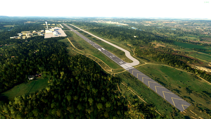 [EGLR] London Reading Airport (fictional revamp of RAF Greenham Common ...