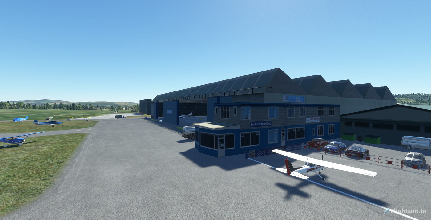 EGPT Perth/Scone Airport for Microsoft Flight Simulator | MSFS