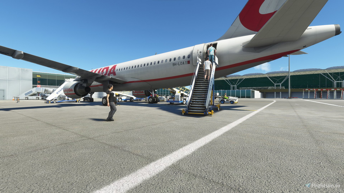 EGSS Stansted Custom GSX Profile for freeware London Stansted para ...