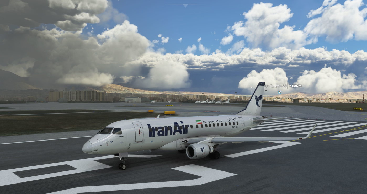 Embraer 170/175 IRAN AIR for Microsoft Flight Simulator | MSFS