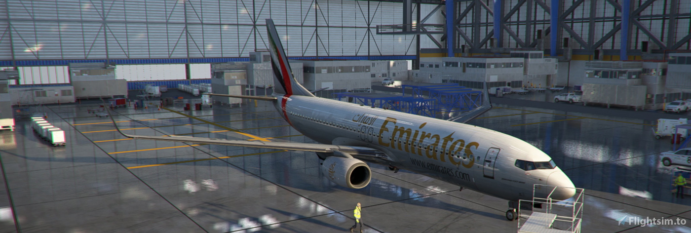 EMIRATES 737-800 for Microsoft Flight Simulator | MSFS