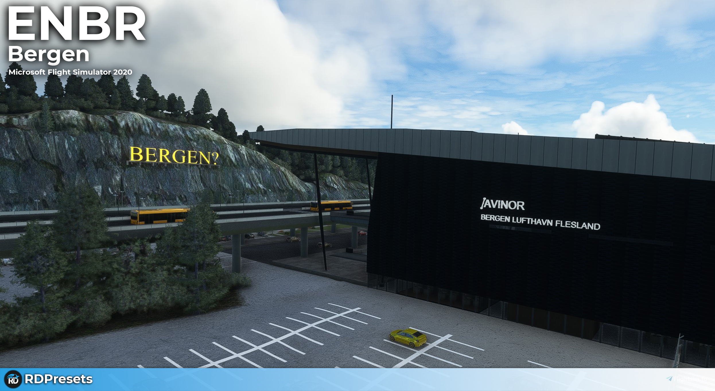 RDPresets - ENBR - Bergen Flesland Airport for Microsoft Flight ...
