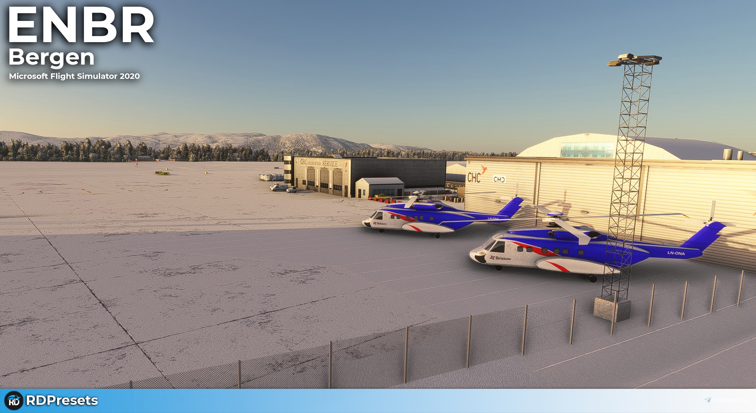 RDPresets - ENBR - Bergen Flesland Airport for Microsoft Flight ...