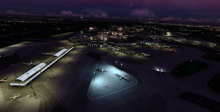 Enhanced Dublin Airport EIDW (including new runway) for Microsoft ...