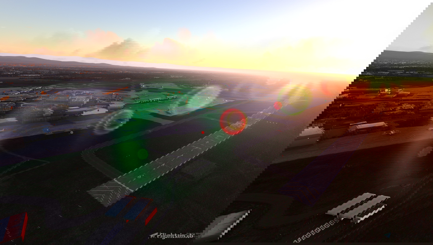 Enhanced Dublin Airport EIDW (including new runway) for Microsoft ...