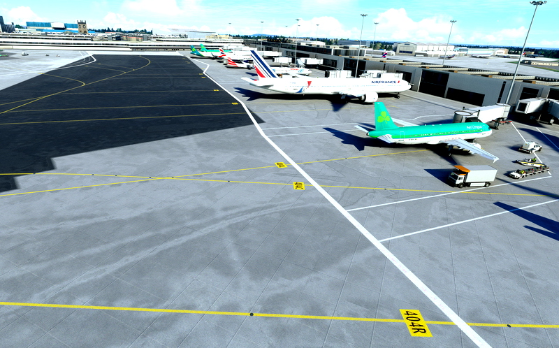 Enhanced Dublin Airport EIDW (including new runway) for Microsoft ...