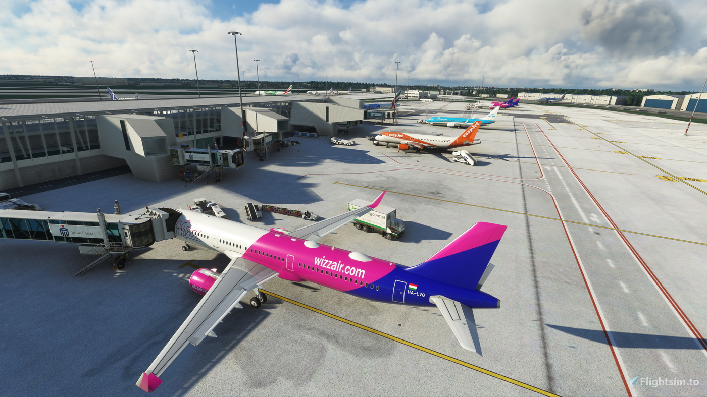 EPWA - WARSAW - CHOPIN airport - GSX Profile for Microsoft Flight ...