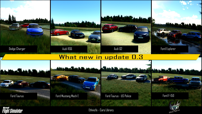 Ethnicfs vehicles library for Microsoft Flight Simulator | MSFS