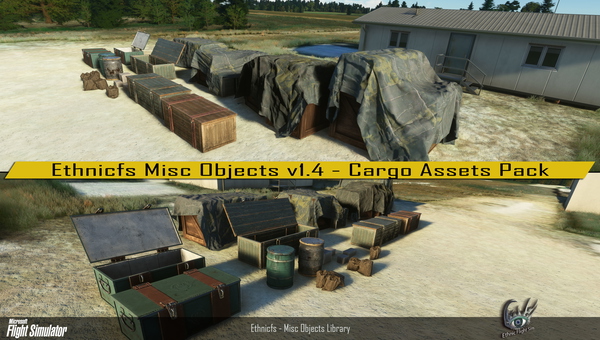 Ethnicfs Buildings kit library for Microsoft Flight Simulator | MSFS