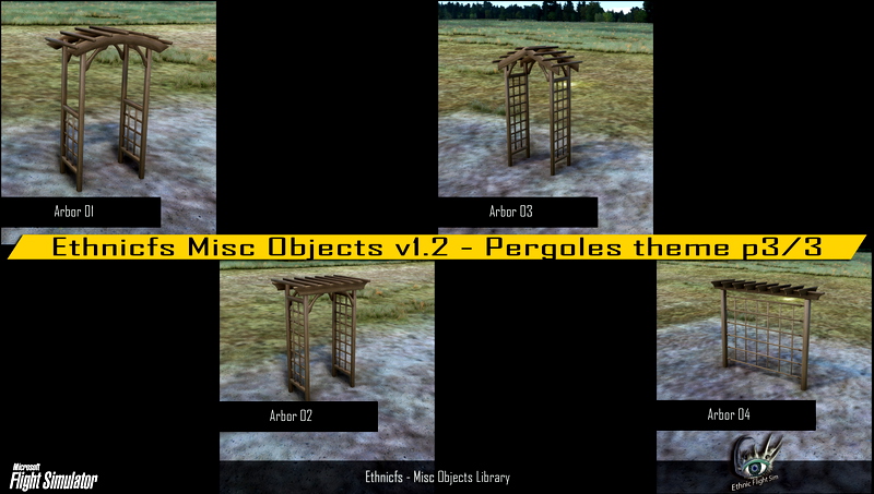 Ethnicfs Misc Scenery Objects for Microsoft Flight Simulator | MSFS