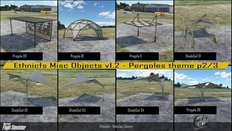 Ethnicfs Misc Scenery Objects for Microsoft Flight Simulator | MSFS