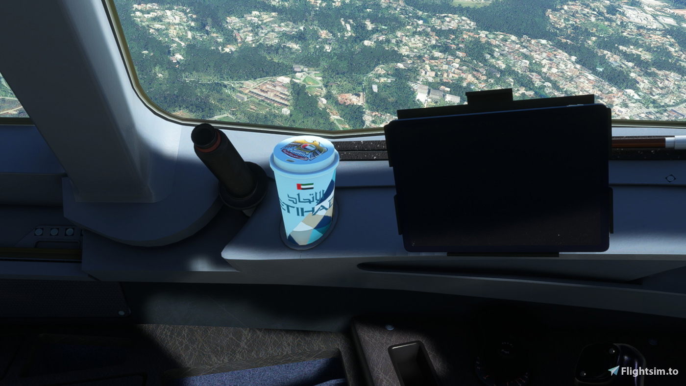 [A32NX] ETIHAD BLUE TWO VERSION for Microsoft Flight Simulator | MSFS