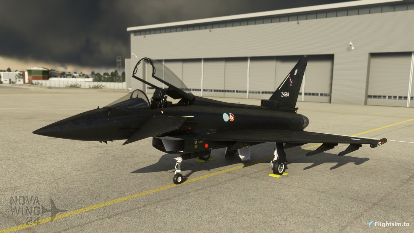 Eurofighter Typhoon ZH588 for Microsoft Flight Simulator | MSFS