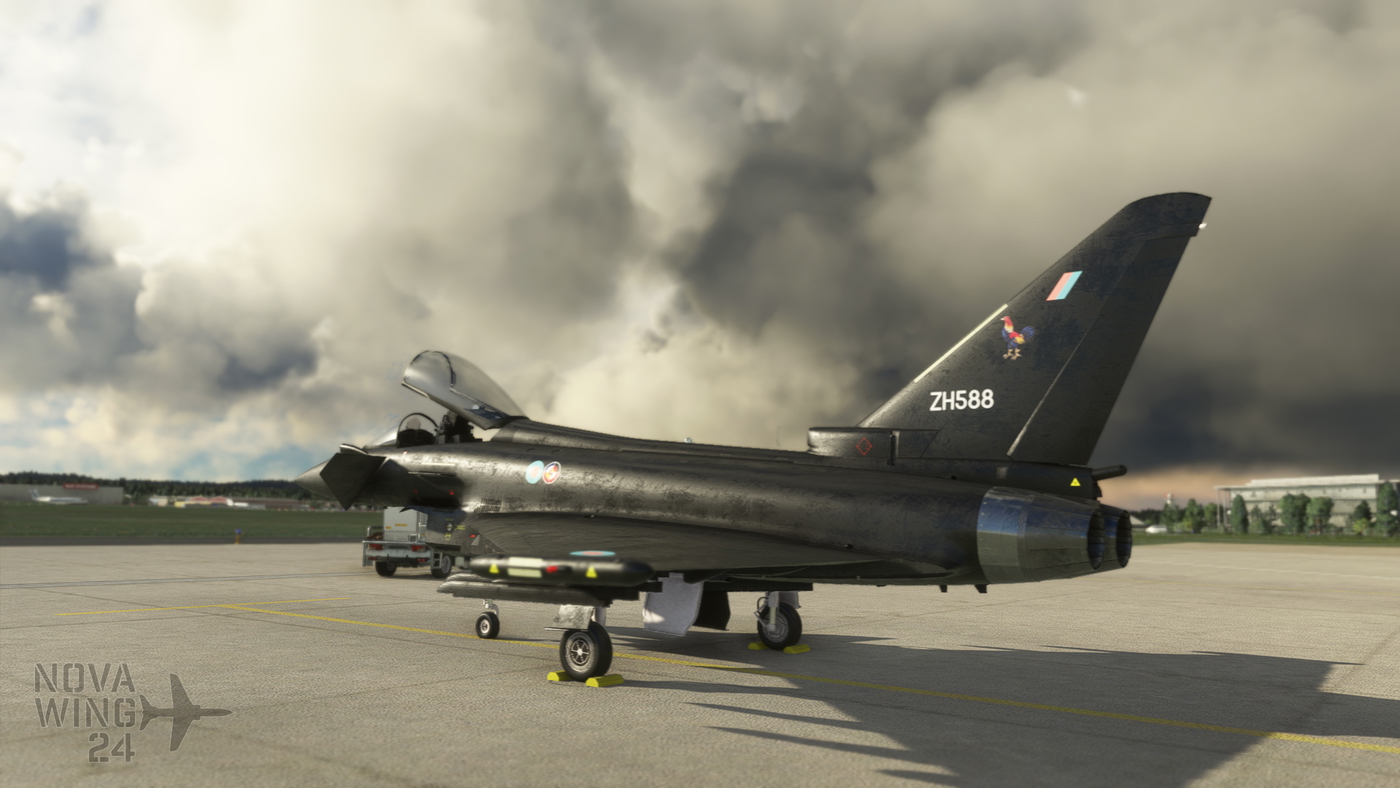 Eurofighter Typhoon ZH588 for Microsoft Flight Simulator | MSFS