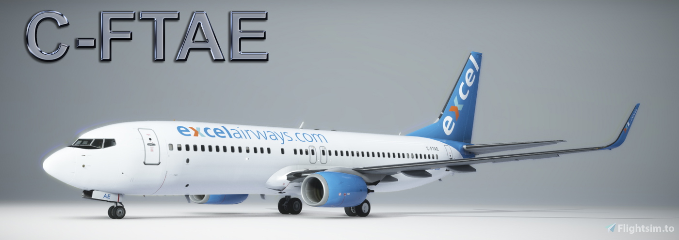 Excel Airways C-FTAE for Microsoft Flight Simulator | MSFS