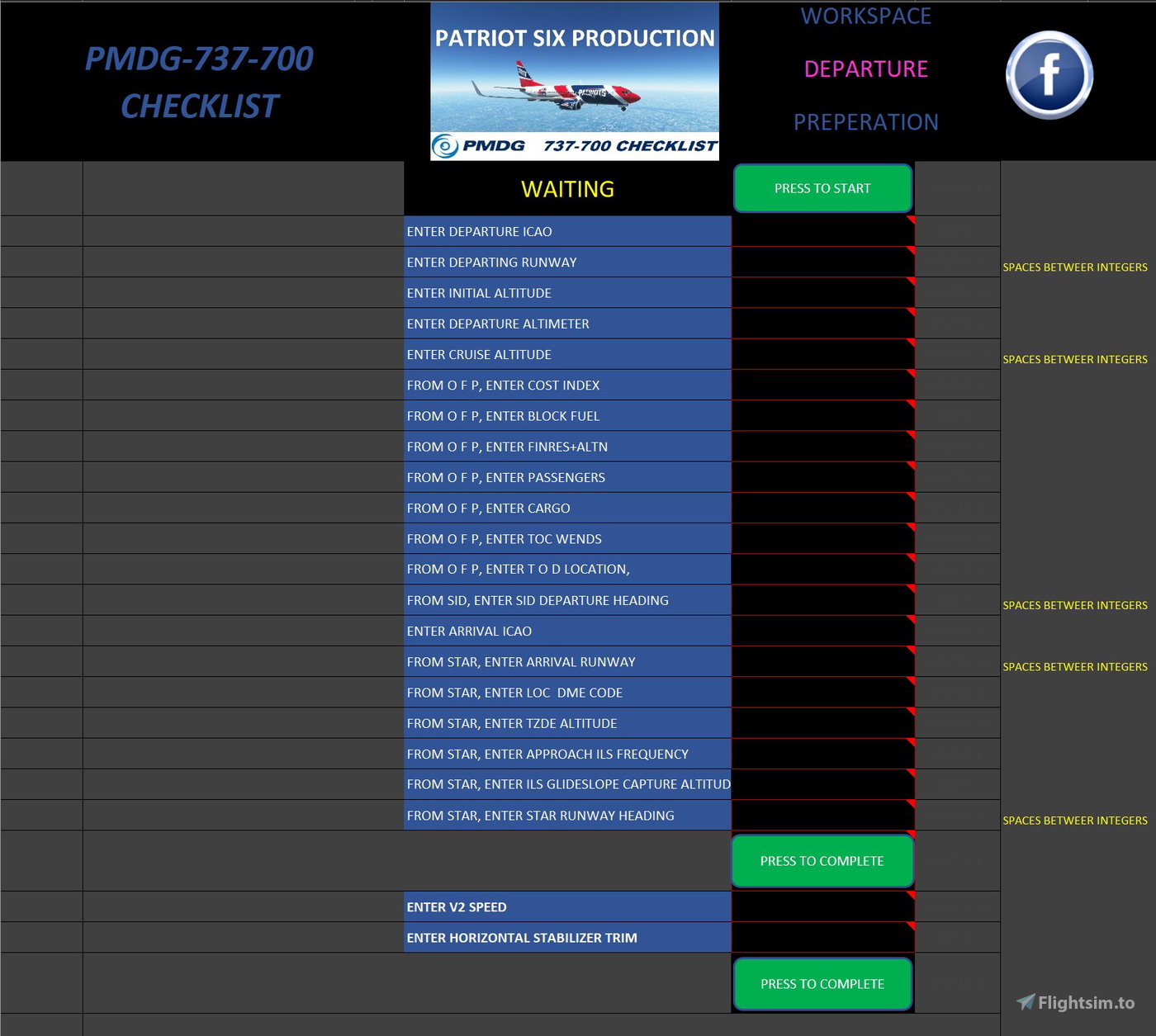 PMDG 737-700 VoiceAttack Checklist using Speak for readback. pour ...