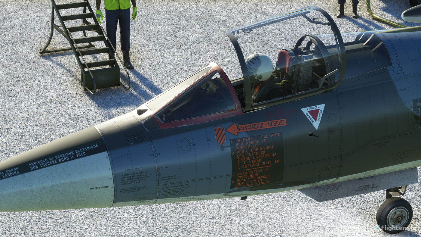 F-104S ASA 53°Stormo 21°Gruppo Cameri Novara for Microsoft Flight ...