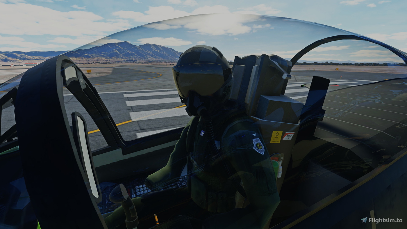 F-15C 65TH AGRS WRAITH for Microsoft Flight Simulator | MSFS