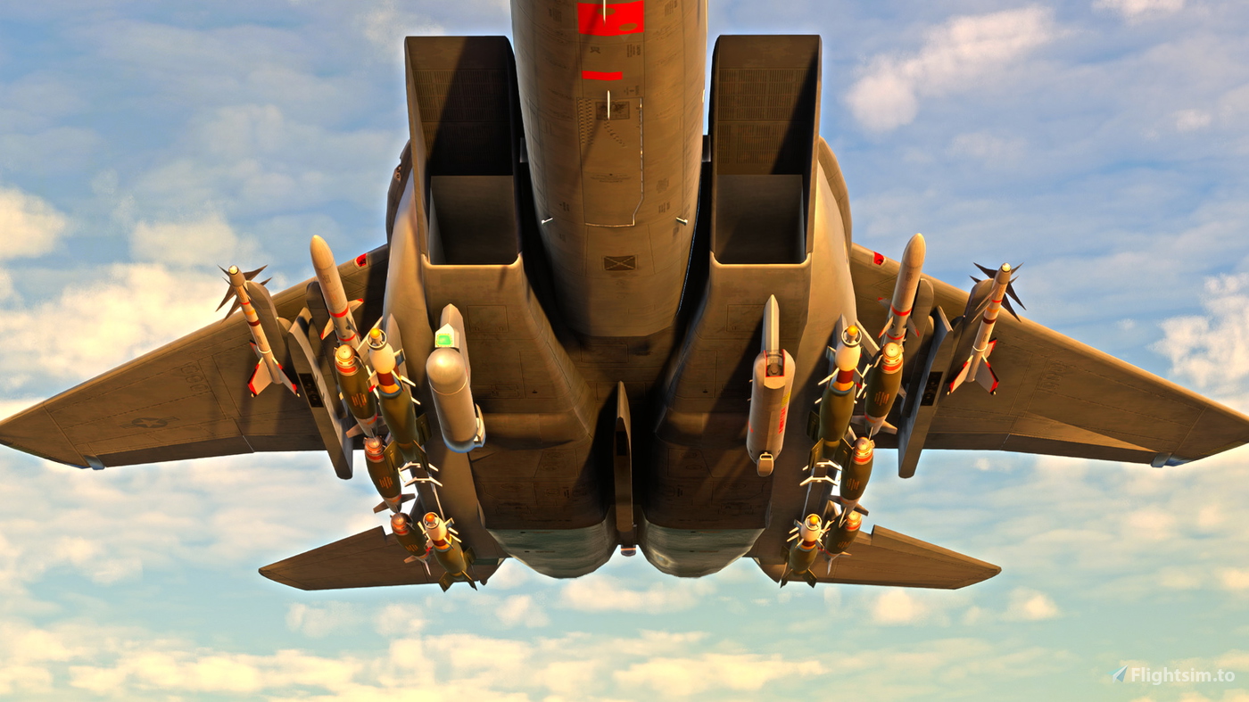 F-15EX GE MOTORS HIGHLY DETAILED for Microsoft Flight Simulator | MSFS