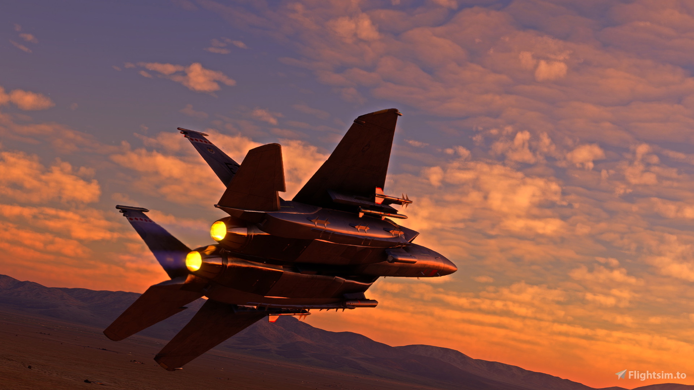 F-15EX GE MOTORS HIGHLY DETAILED for Microsoft Flight Simulator | MSFS